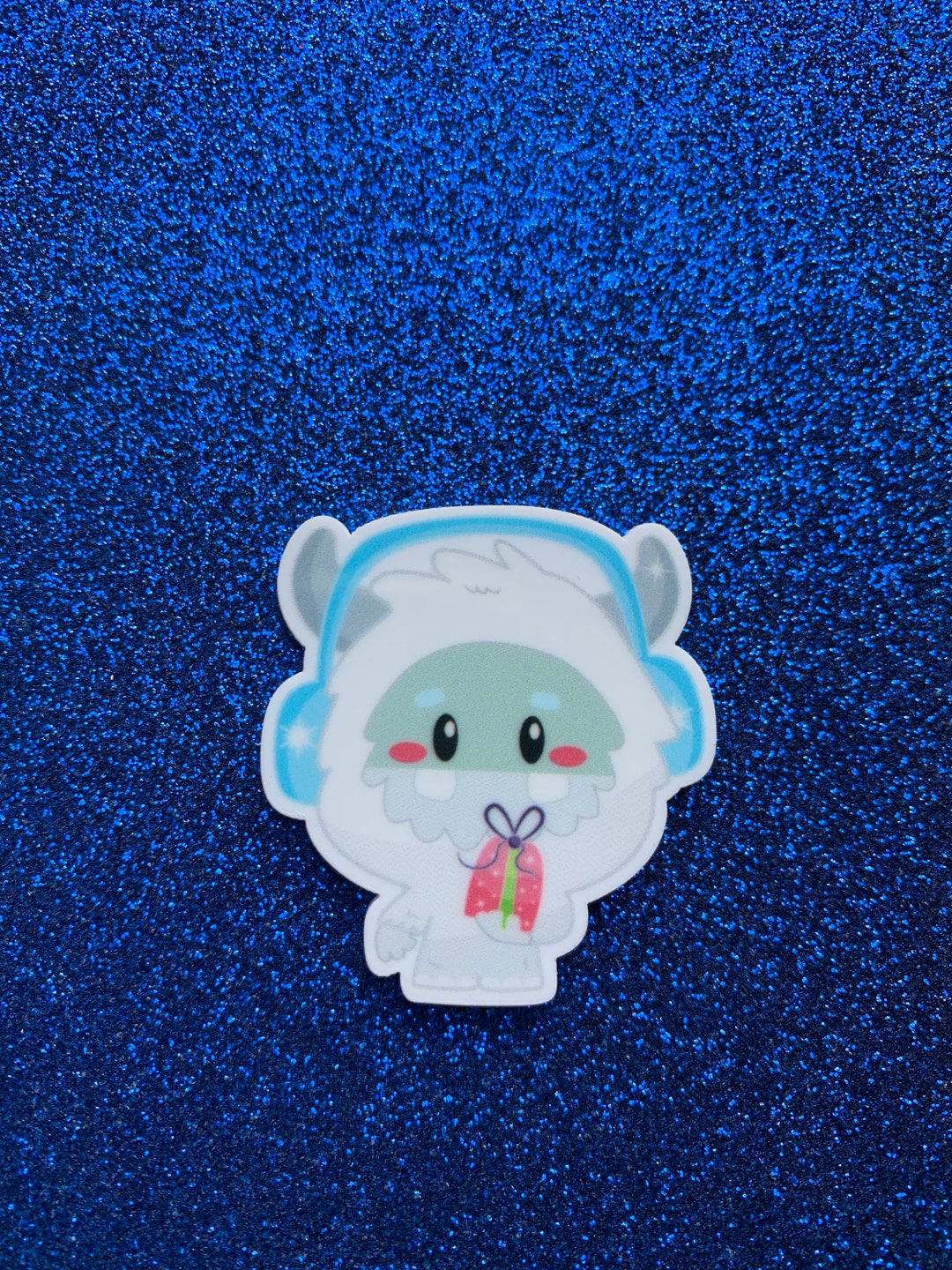 5pc Yeti Monster Resin Planar, Snow Globe, Planar Flatback, Cabochon ...