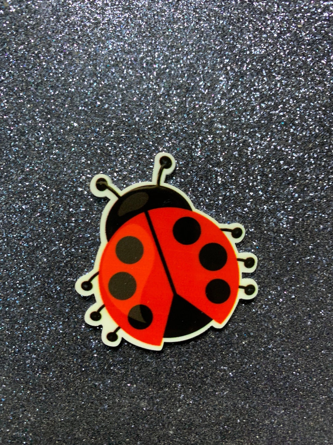 5pc. Don't Bug the Ladybug, Ladybug Hugs, Lady Bug, Planar Resin ...