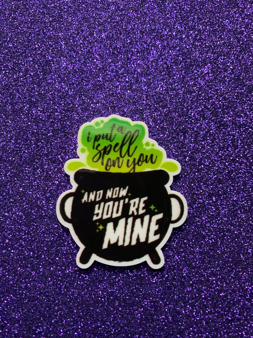 5pc I Put a Spell on You! Witch Cauldron, Resin Planar Flatback ...