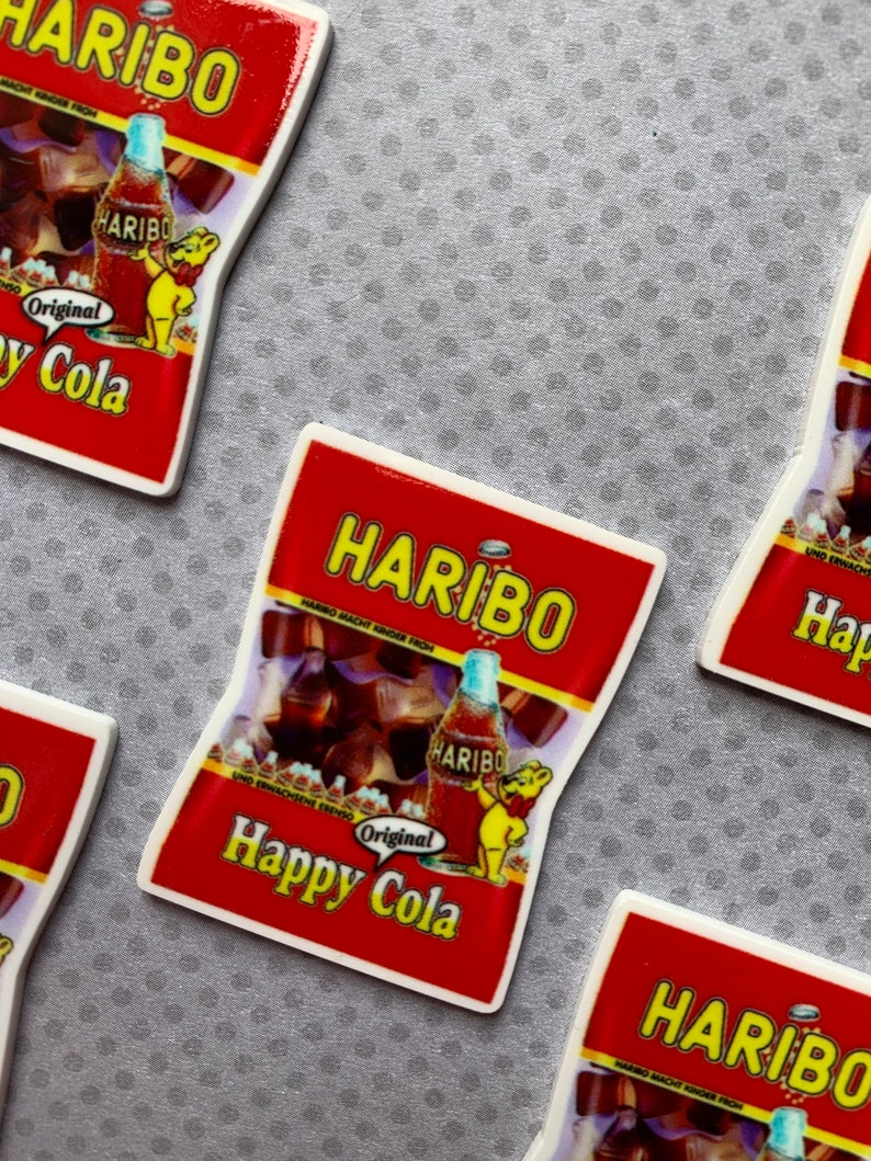 5pc. Resin Coke Gummy Planar Kawaii Flatback Faux Candy - Etsy