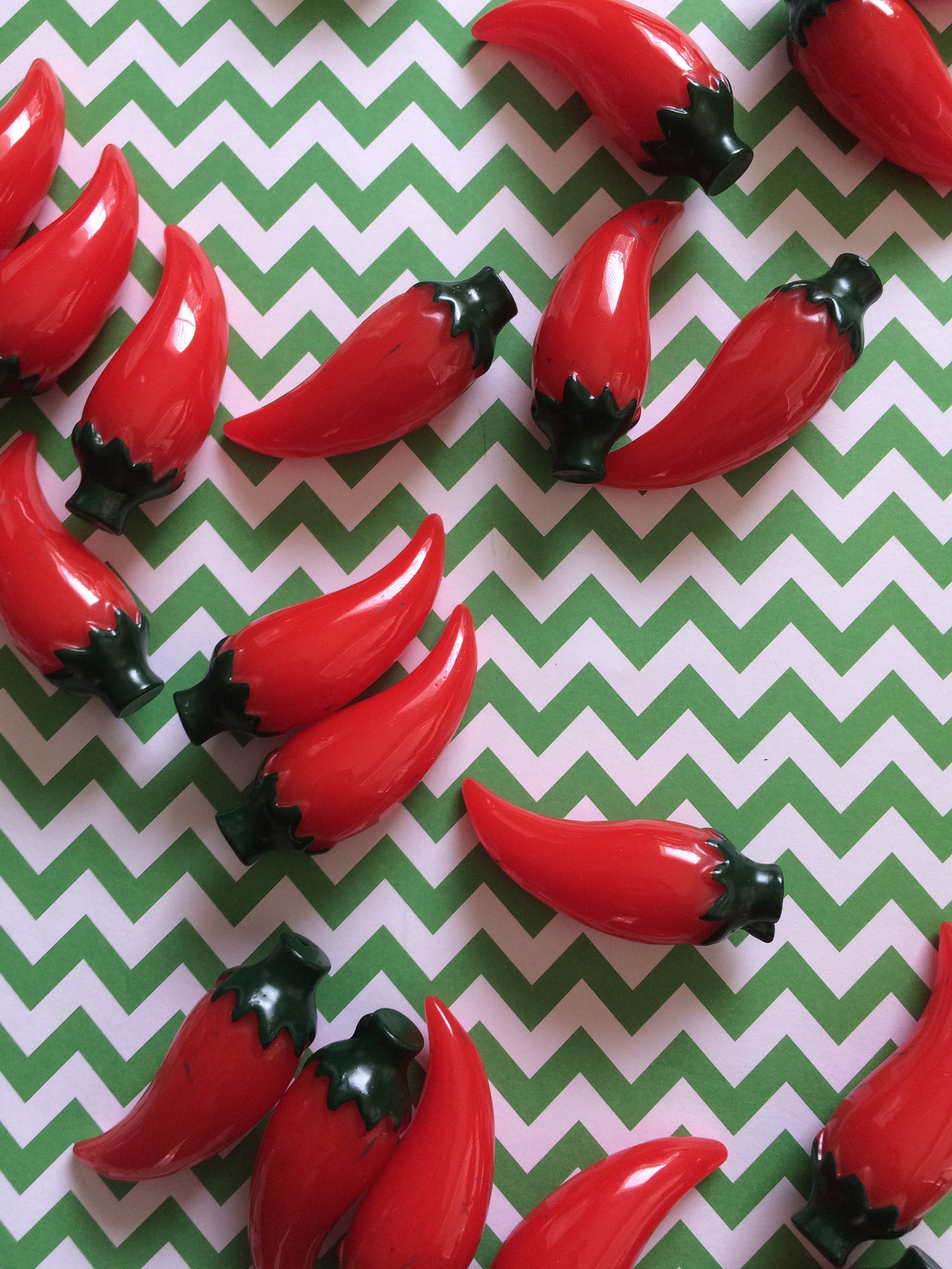 12pc Red Hot Chili Peppers Huge 3D Resin Cabochon - Etsy