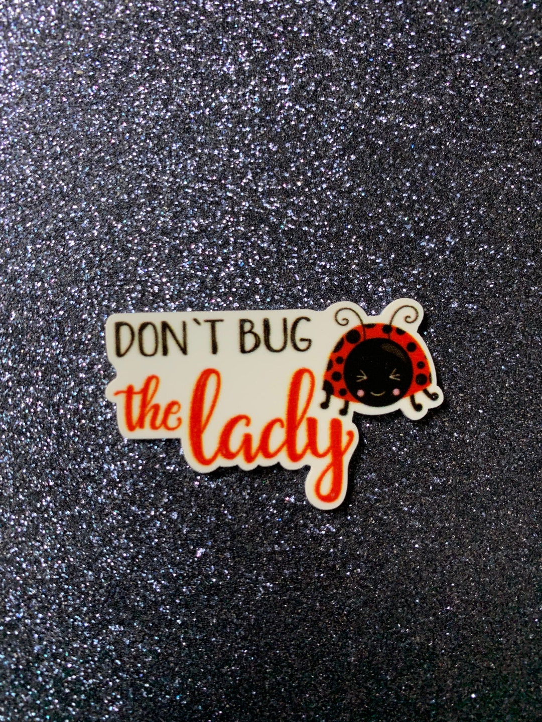 5pc. Don't Bug the Ladybug, Ladybug Hugs, Lady Bug, Planar Resin ...