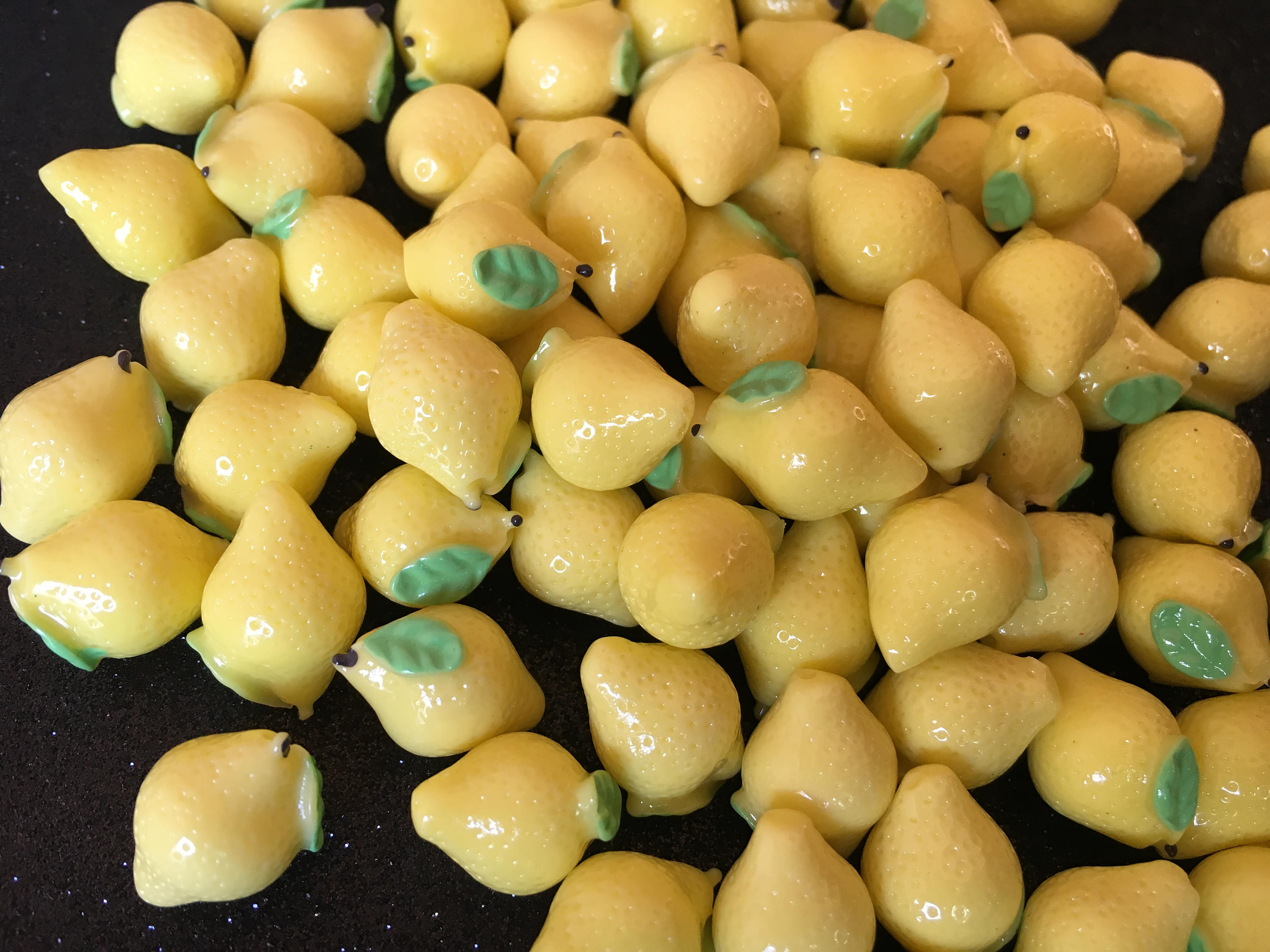 25pc Pucker up Miniature Lemon 3D resin Fruit | Etsy