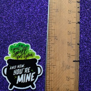 5pc I Put a Spell on You! Witch Cauldron, Resin Planar Flatback ...