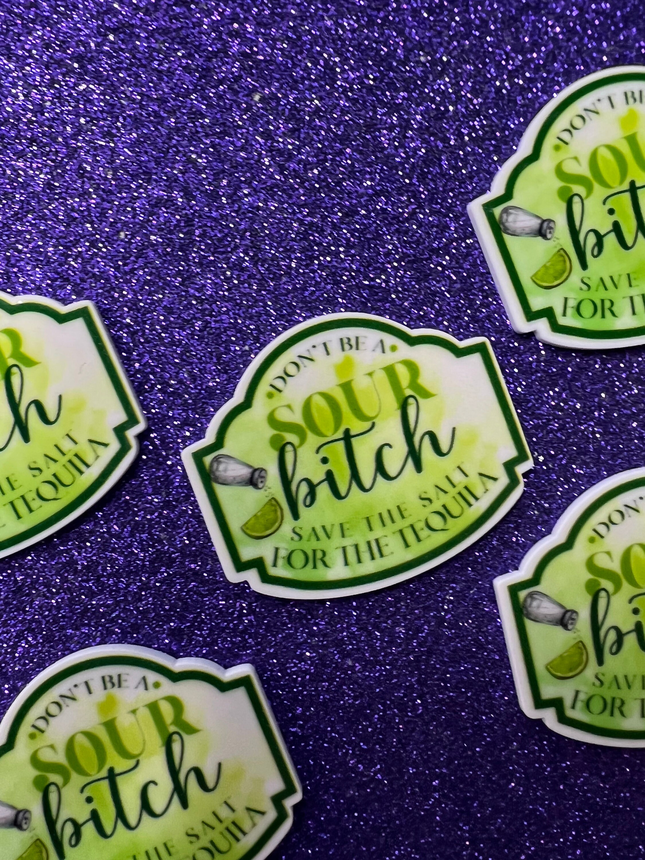 5pc. Don't Be a Sour Bitch Save the Salt I Heart - Etsy