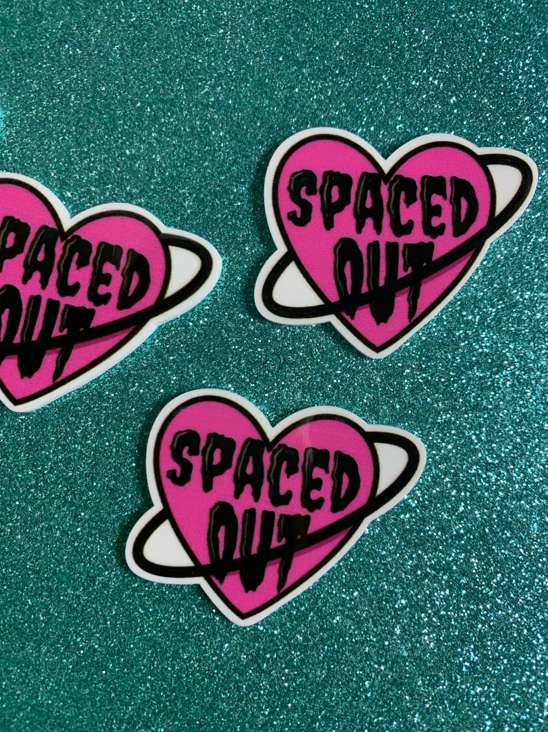 5pc. Spaced Out Planet Alien Abduction Planar Resin - Etsy