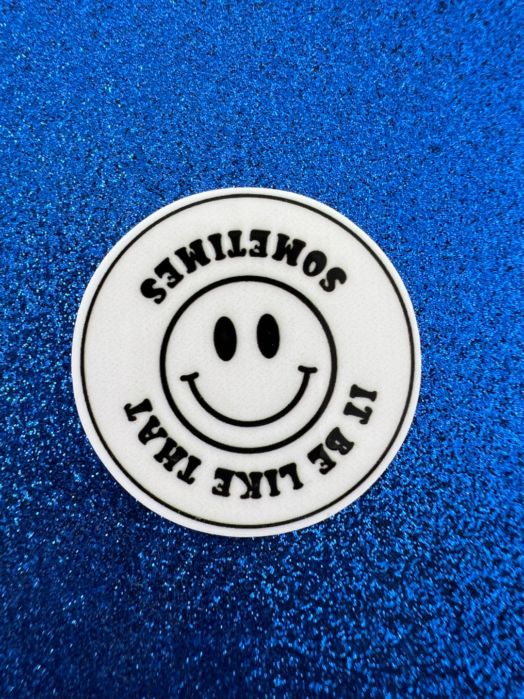 5pc Smiley Face, 70s, 60s, Resin Planar Flatback, Disco, Cabochon, Bow ...