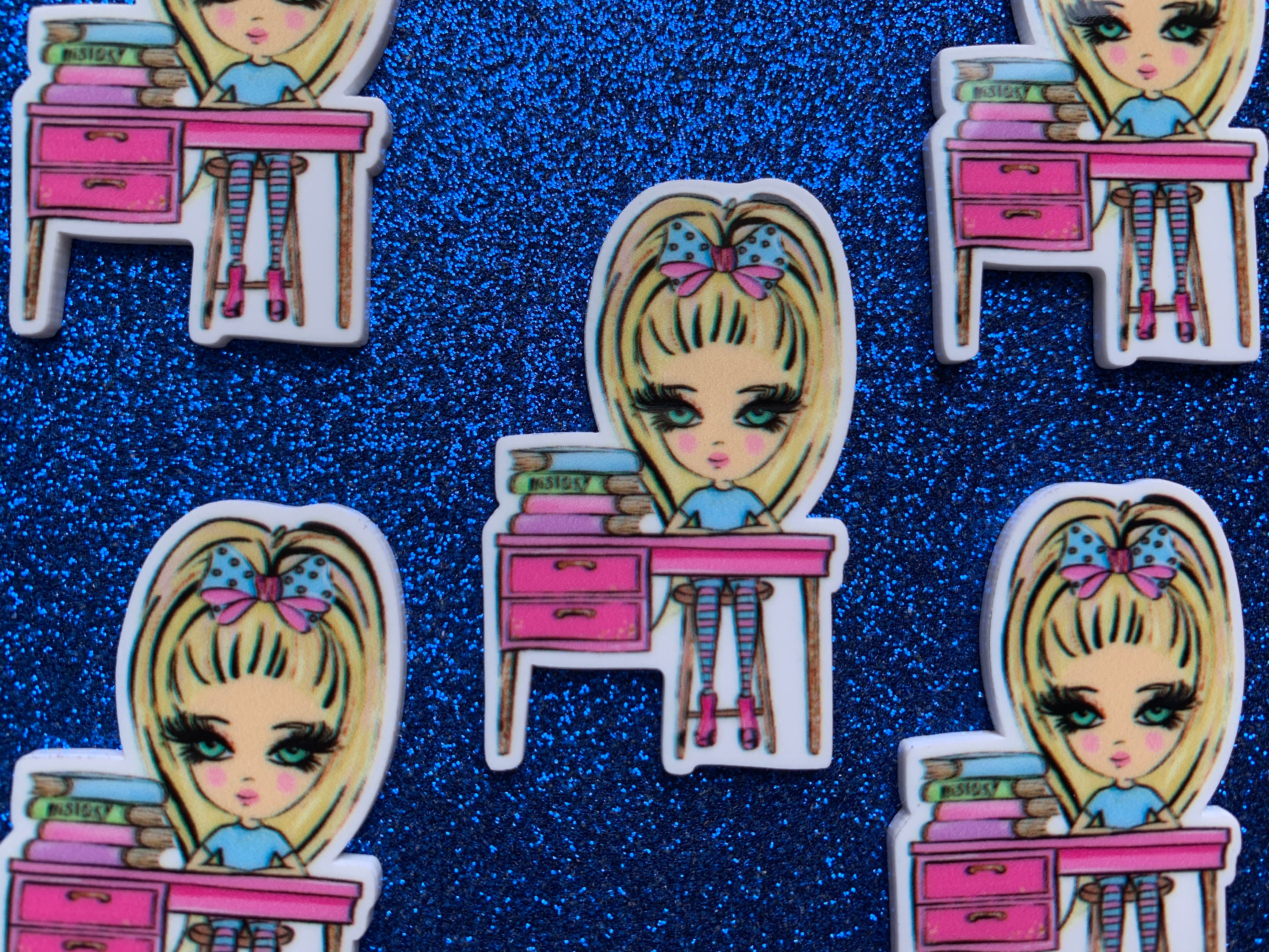 5pc. Back to School Pencil Crayons Back to School Kawaii | Etsy