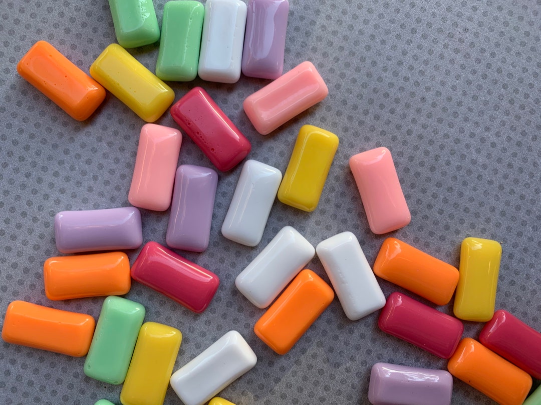 14pc. Miniature Rainbow Candy Gum, Resin Cabochon, Charm, Faux Candy - Etsy
