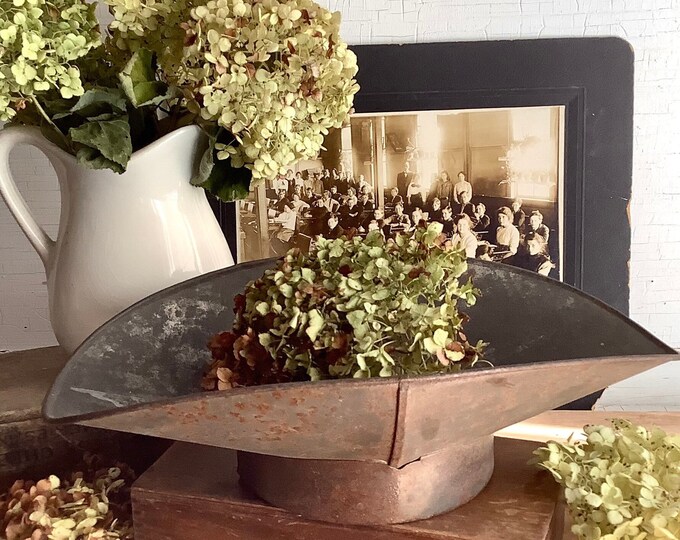 Antique Metal Scale Pan Candy Tray General Store Rustic French - Etsy