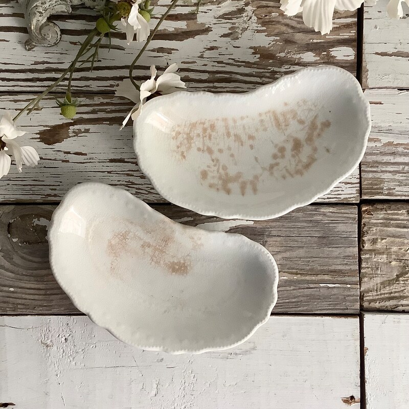 Antique Bone Dish - Etsy