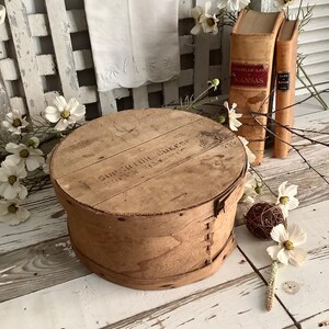 Antique 12 Bentwood Cheese Box superior Cheese Riser Display French ...