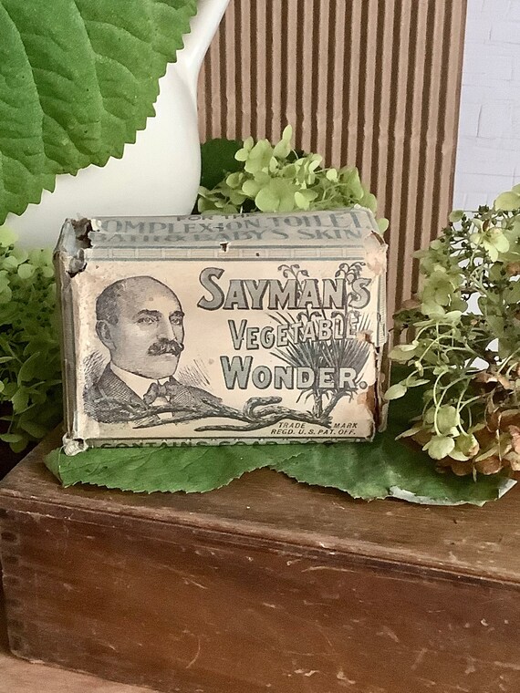Vintage Sayman's Bar Soap Vintage Advertising Bath Laundry - Etsy