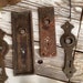 Antique Hardware Door Plate Chippy Rustic Decorative Architectural ...