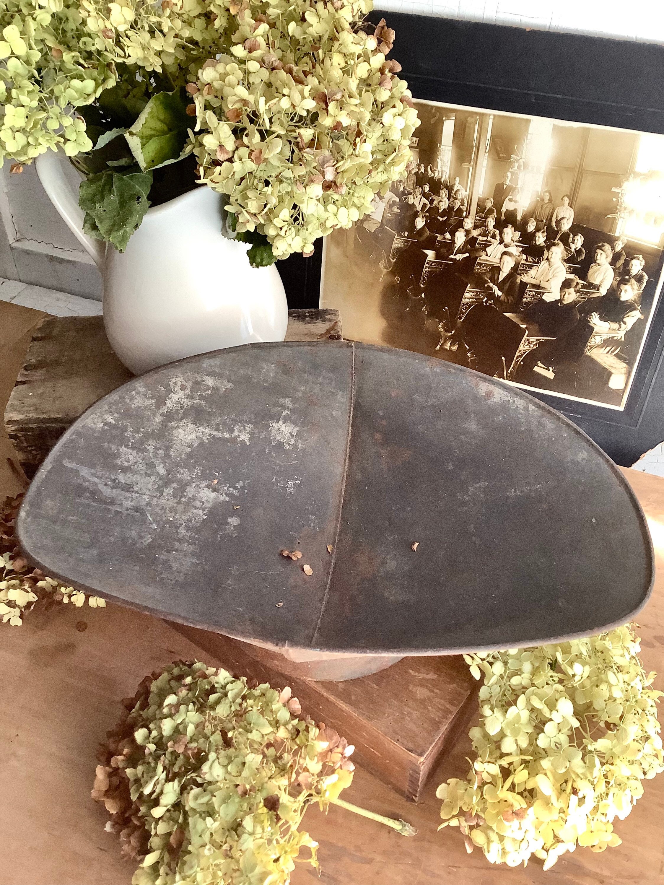 Antique Metal Scale Pan Candy Tray General Store Rustic French - Etsy