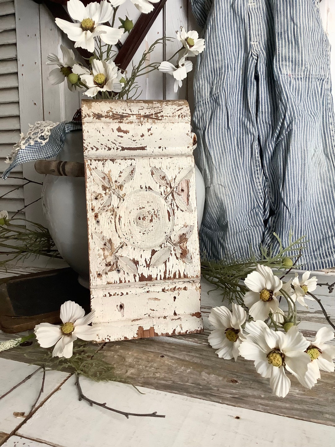 Architectural Salvage Eastlake Bullseye Plinth Block Interior Molding ...