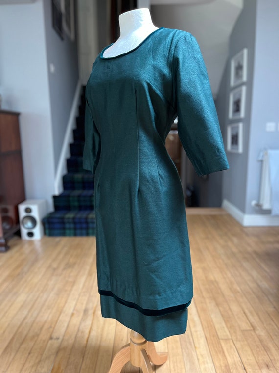 VINTAGE Peggy French Couture dress. 1970s cocktail dr… - Gem
