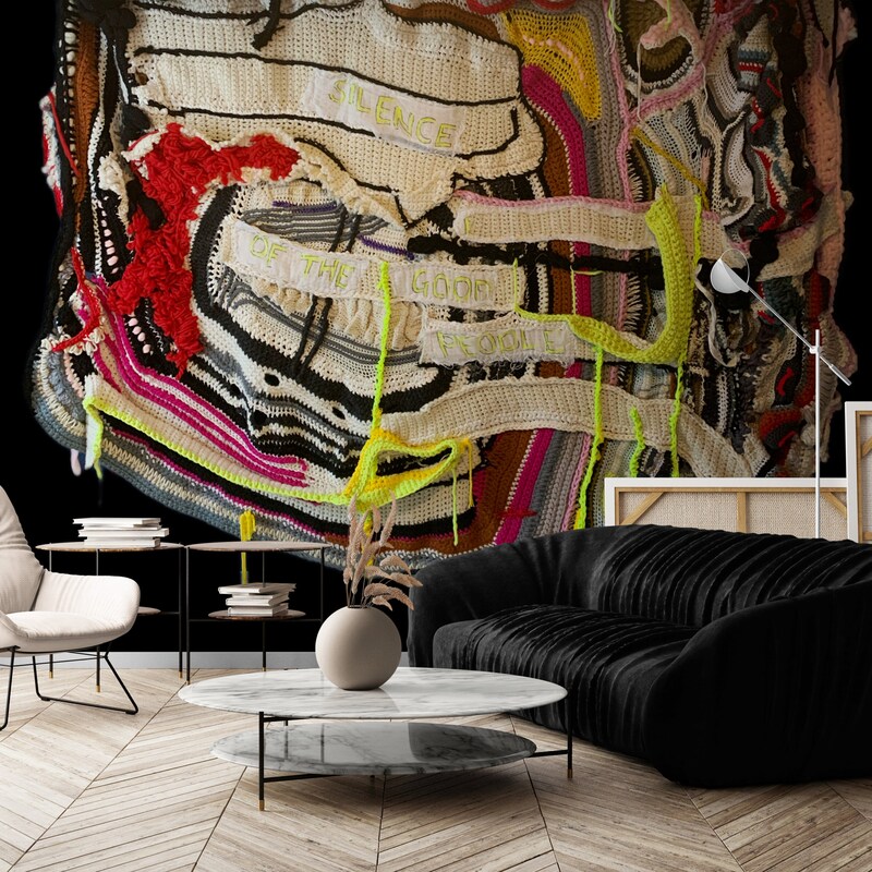 Abstract Textile Art - Etsy