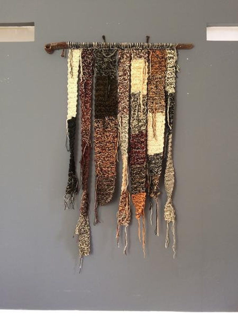 Wool Textile Sculpture for Creative Walls. Wall Hanging, Textile Art ...