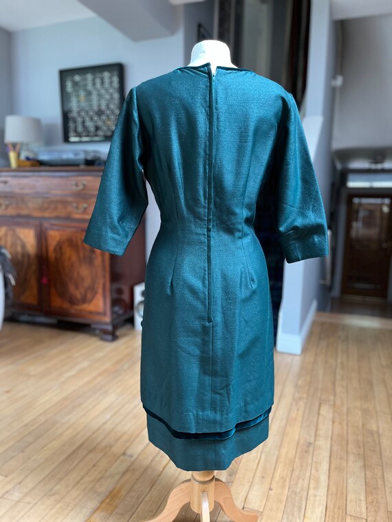 VINTAGE Peggy French Couture dress. 1970s cocktail dr… - Gem