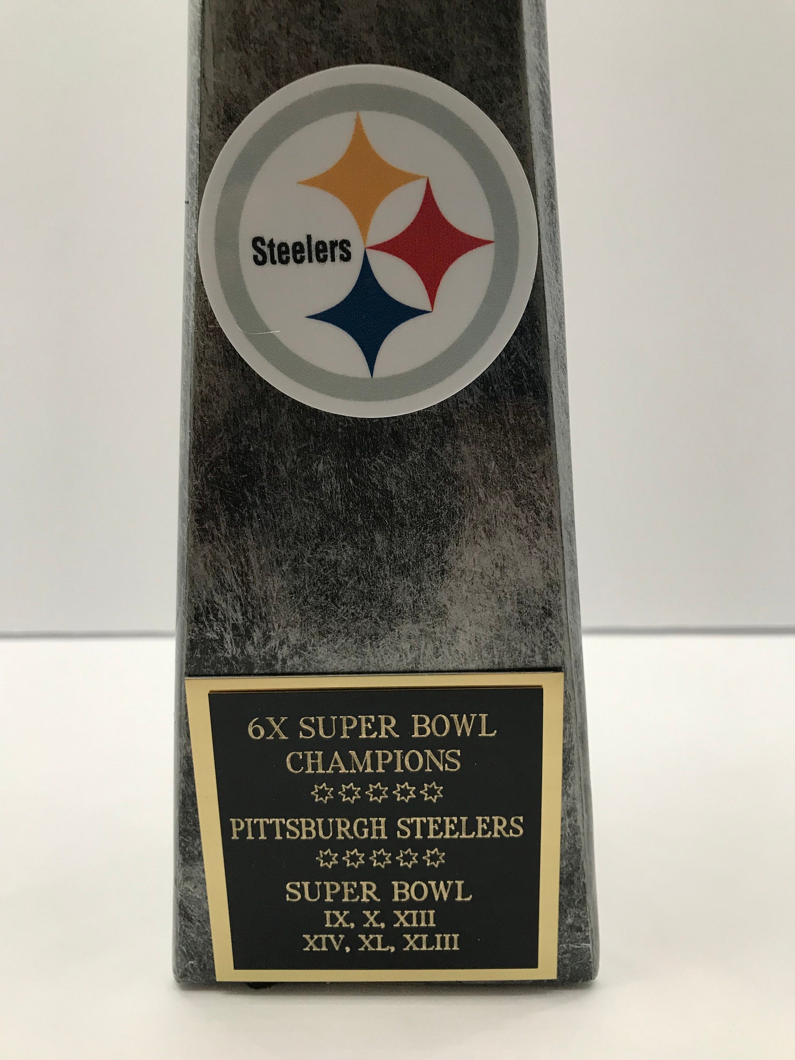 Pittsburgh Steelers 6X Super Bowl Champions Lombardi Style | Etsy