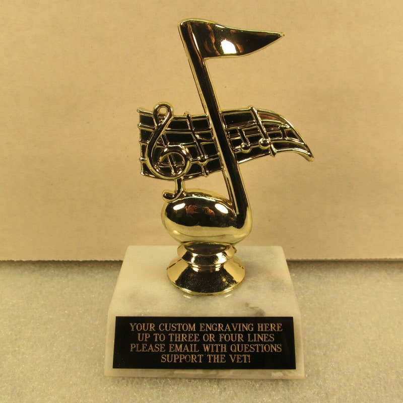 Music Trophy - Etsy