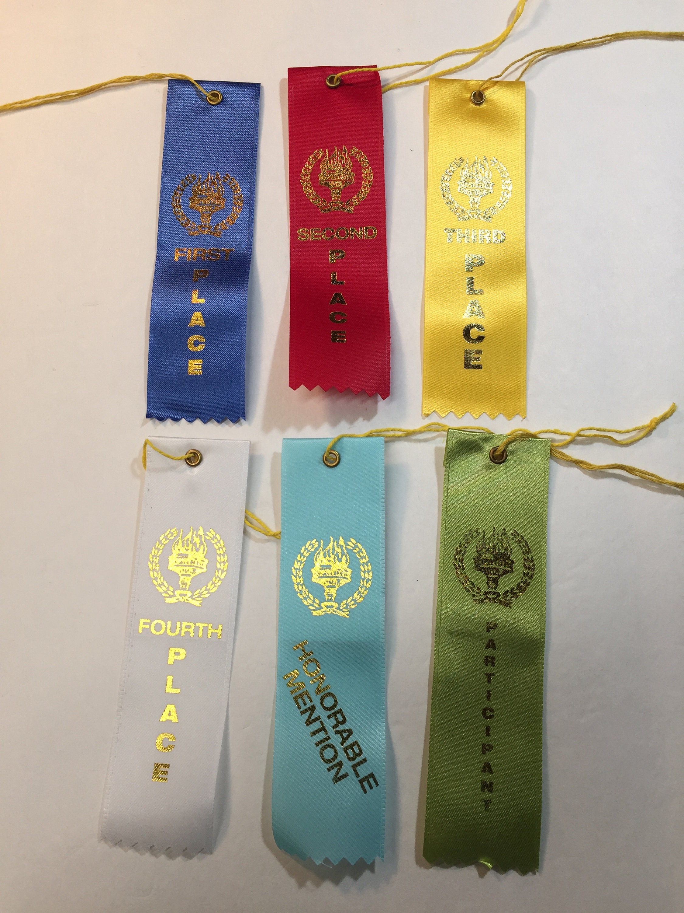 Award Ribbons Youth Sports Judging 4H Little League Track & | Etsy