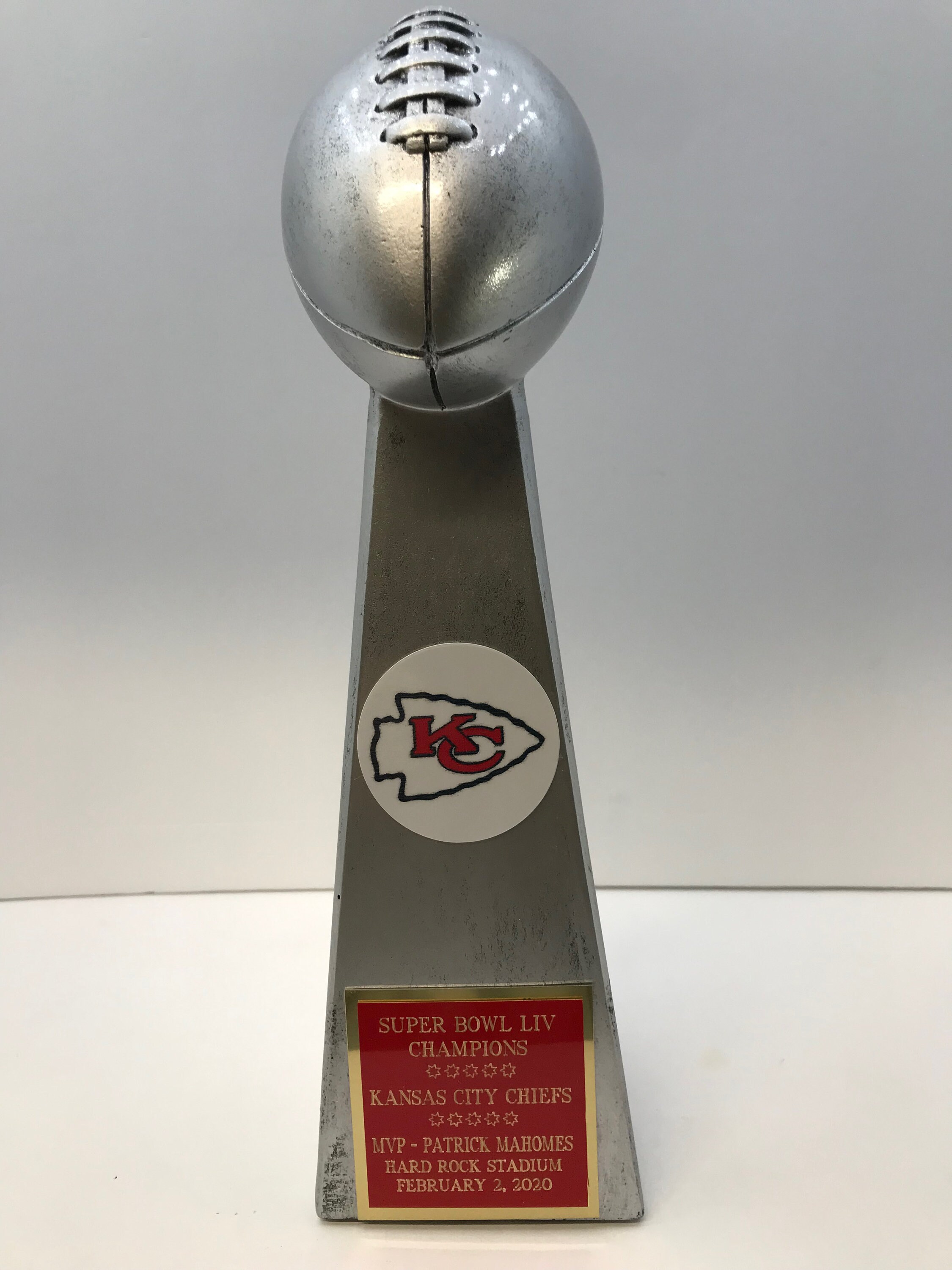 Kansas City Chiefs Super Bowl LIV Champions Patrick Mahomes MVP ...