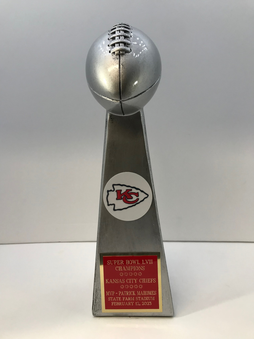 Kansas City Chiefs Super Bowl LVII Champions Patrick Mahomes MVP ...
