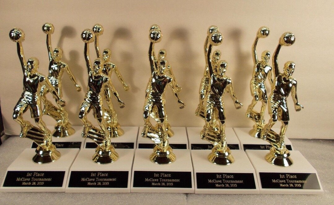 Youth Basketball Awards Lot de 10 Slam Dunk M ou F Gravure ...