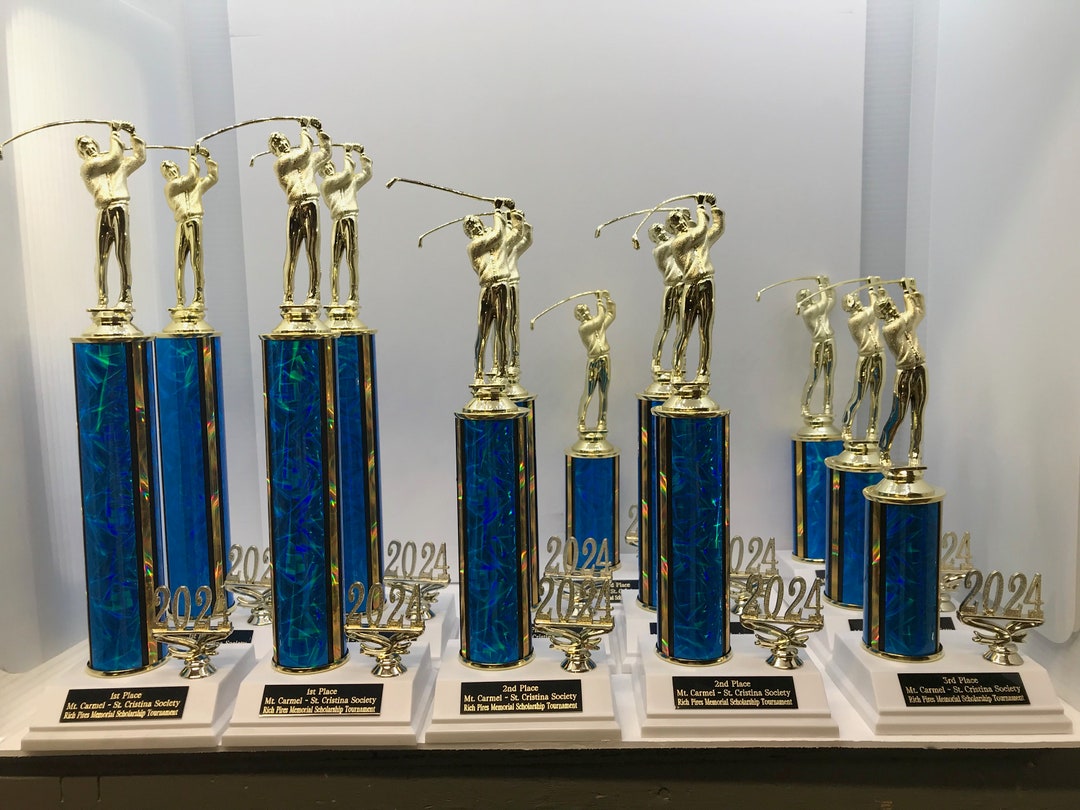 Golf Tournament Awards 4 Each 1st, 2nd & 3rd Place Plus 1 Toilet and 1 ...