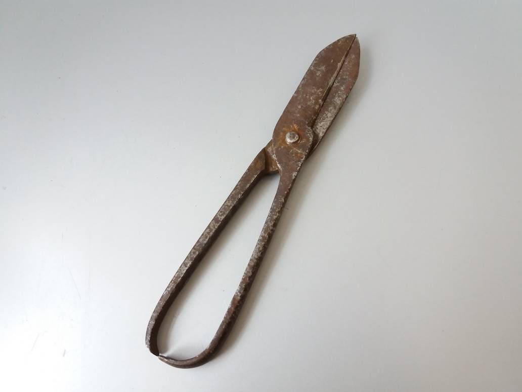 Soviet Scissors Rusty Scissors for Metal Vintage Scissors for | Etsy