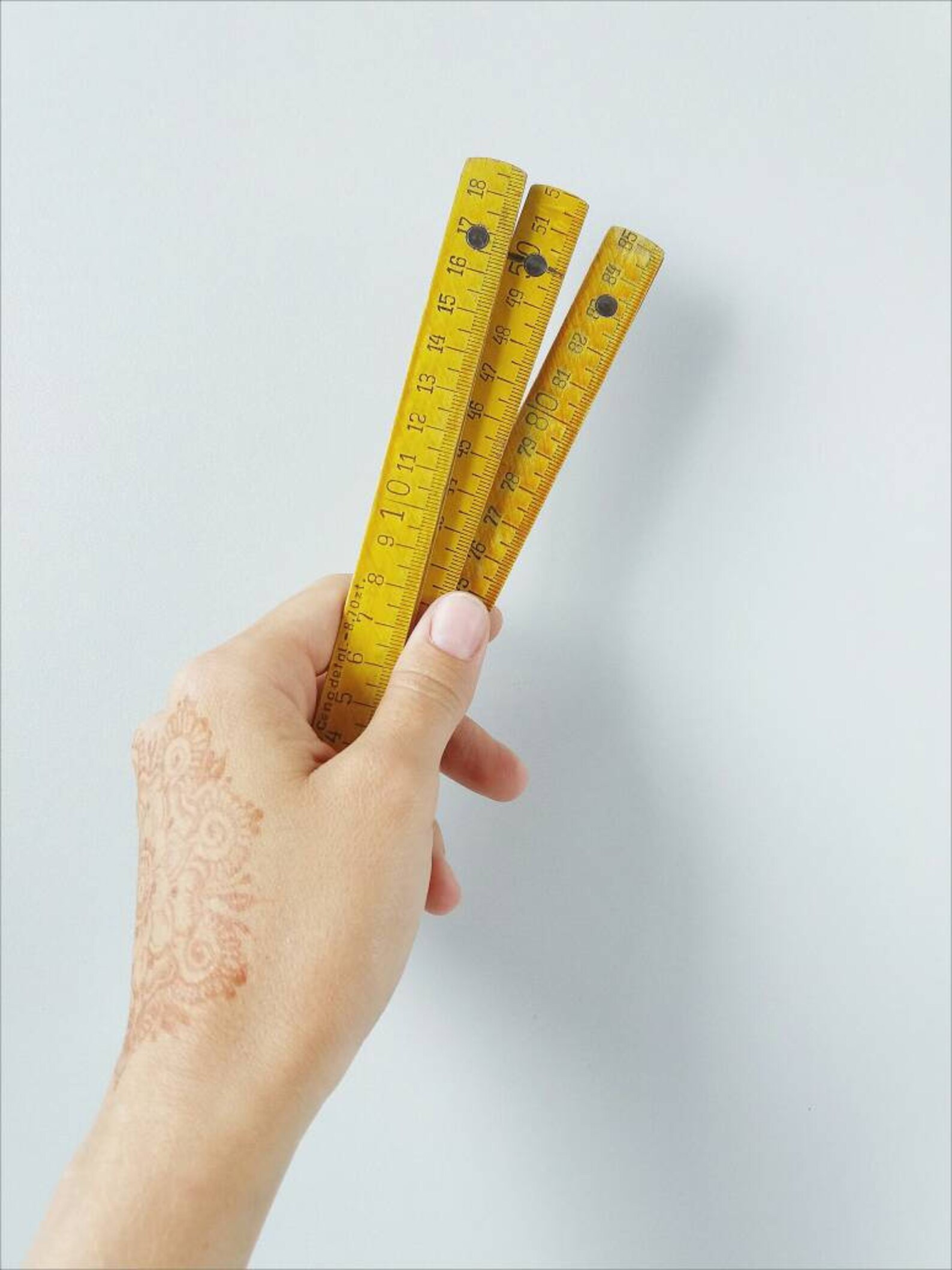 Wooden Folding Ruler Vintage Pocket Ruler Industrial Measuring | Etsy