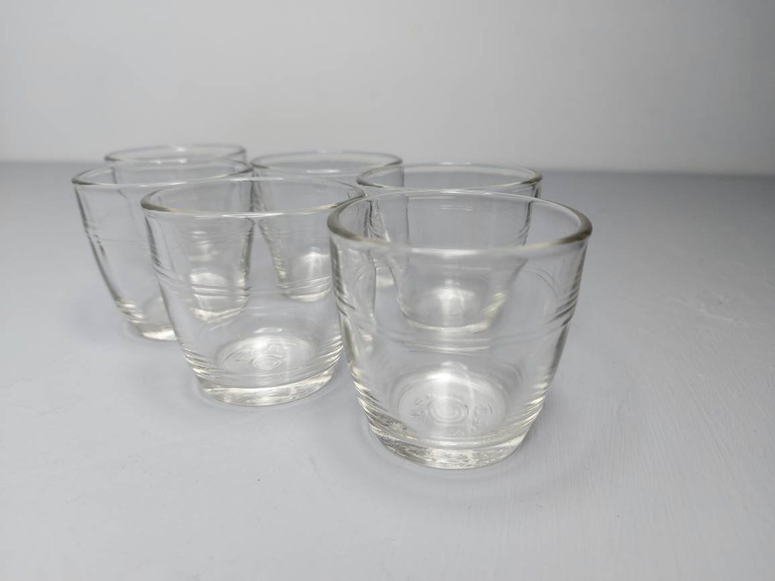 Vintage Russian Shot Glasses Set Of 6 Soviet Vodka Glasses Etsy