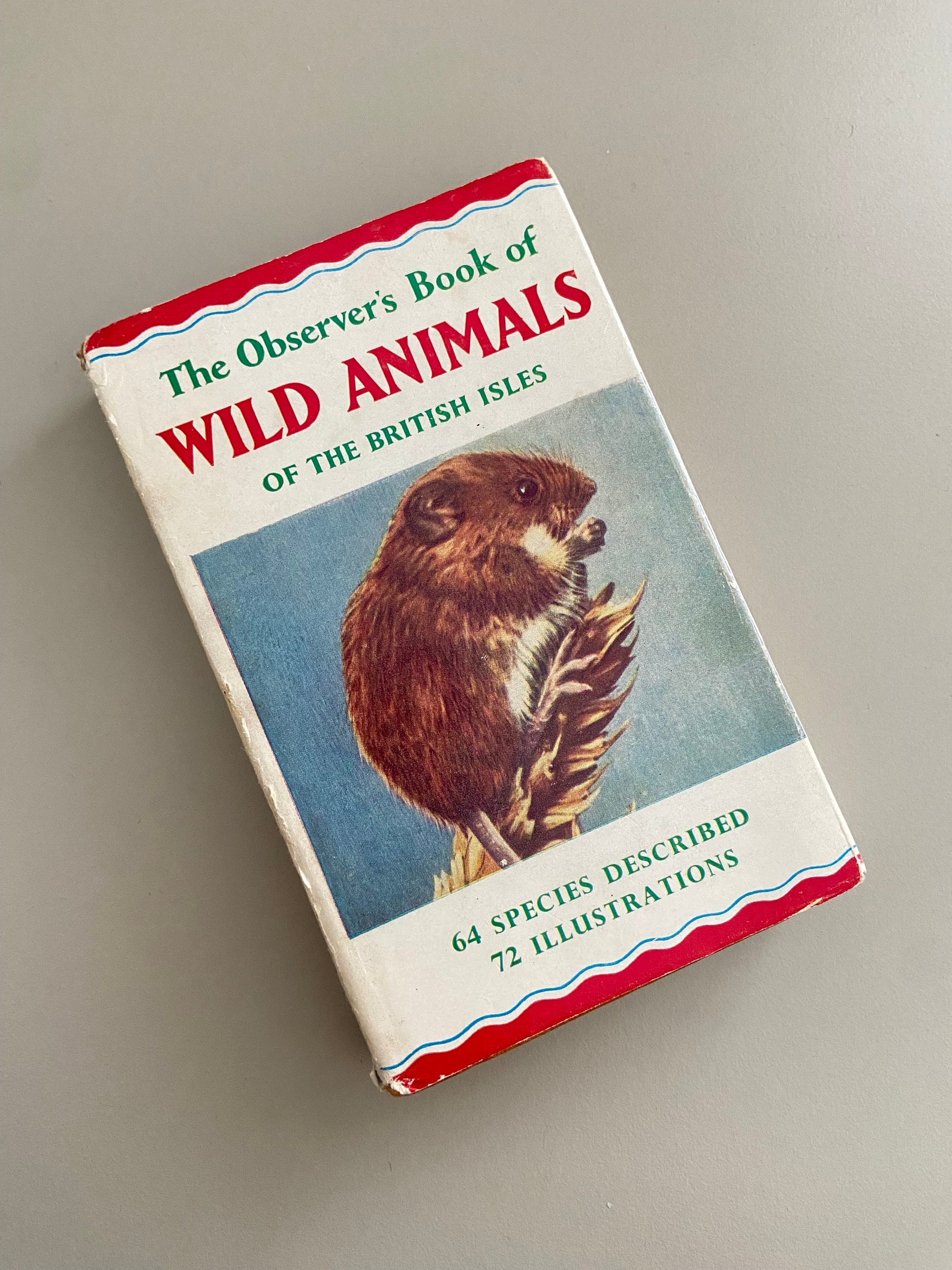 The Observers Book of Wild Animals of the British Isles With Old Style ...