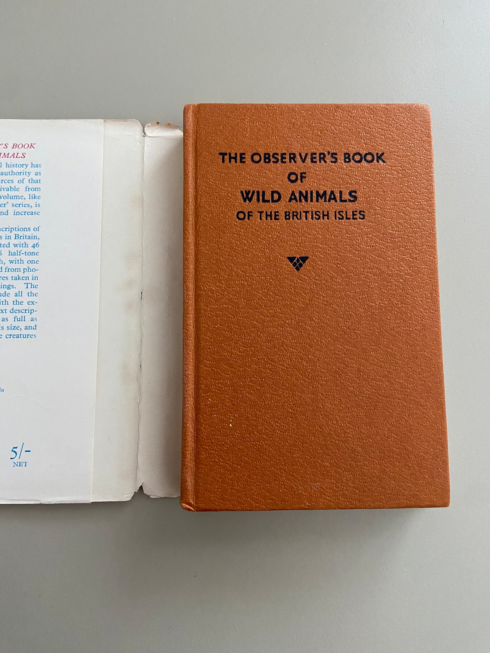 The Observers Book of Wild Animals of the British Isles With Old Style ...