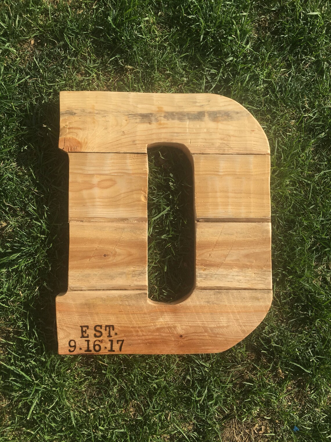 Reclaimed Wood Letter Cutouts - Etsy