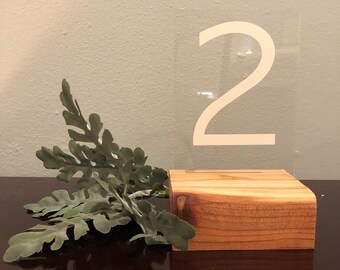 Burlap Table Numbers / Rustic Barn Wedding / Event Table - Etsy