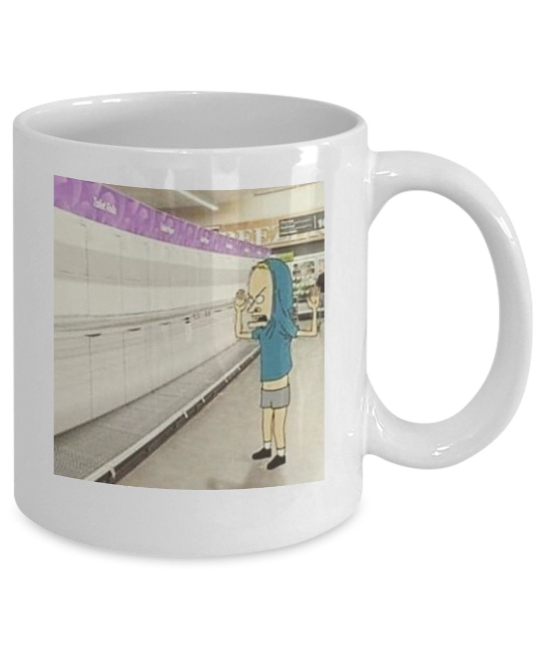 Beavis and Butthead, Meme Gift, Funny Meme Mug, Toilet Paper Meme, 2020 ...