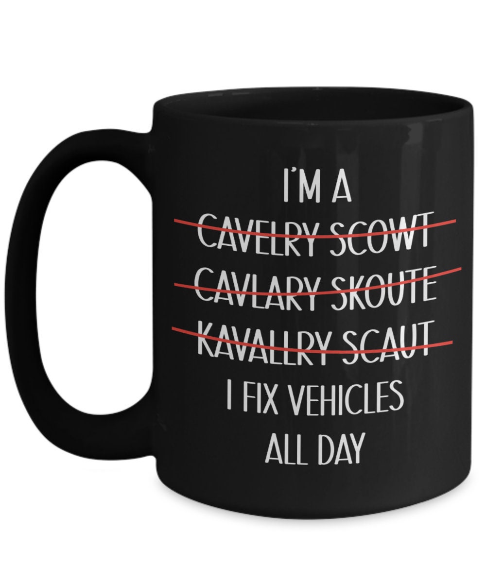 Cavalry Scout, Funny Military Army Humor, Promotion Gift, Army ...