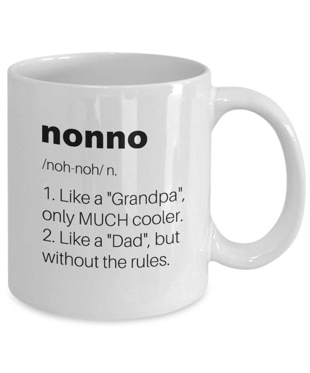 Nonno Coffee Mug Gift for Nonno Italian Grandpa Nonno funny - Etsy.de