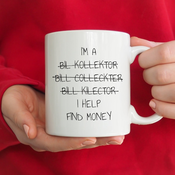 Funny Bill Collector - Etsy