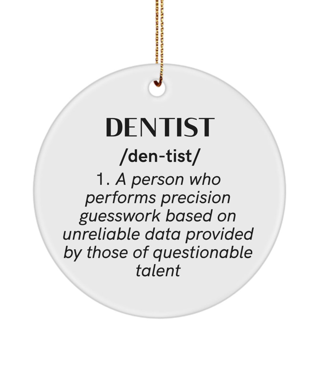 Dentist Definition Coffee Mug Funny Dentist Gift Ideas for Men for ...