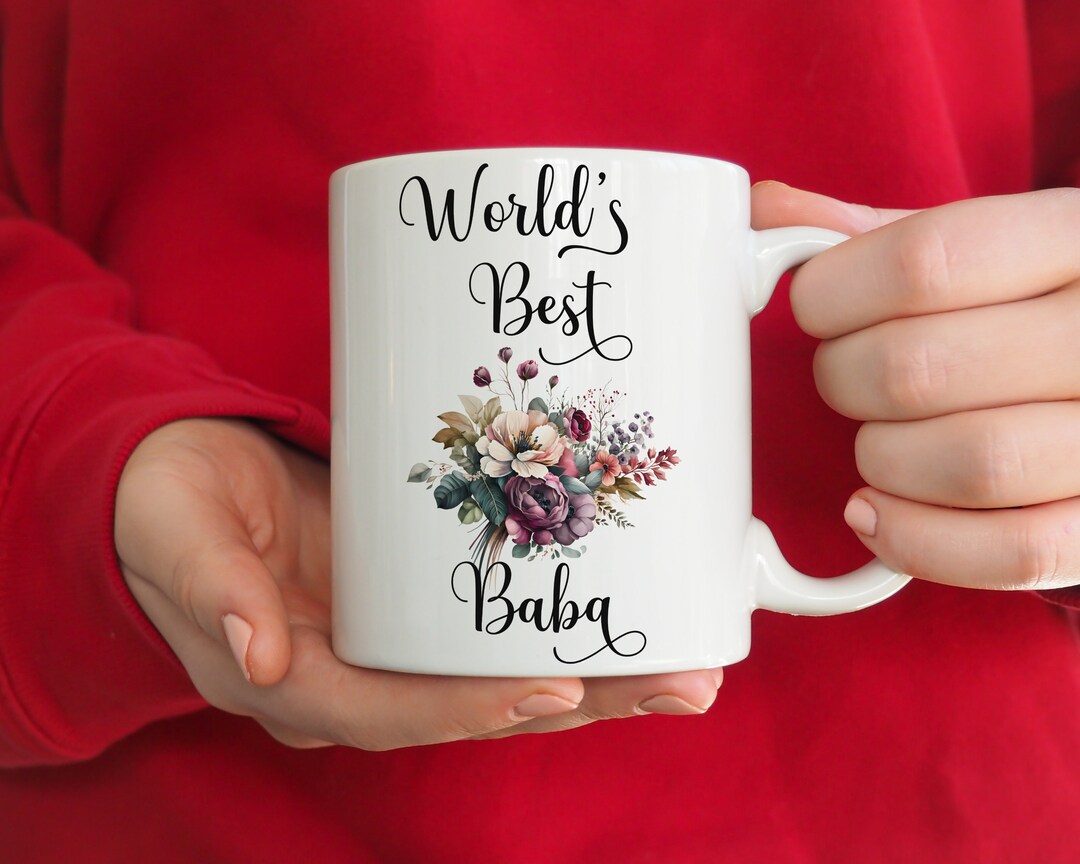 World's Best Baba Coffee Mug, Best Baba Gifts From Grandson or ...