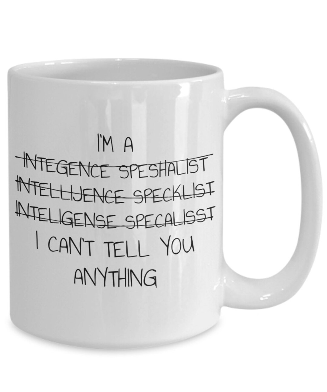 Intelligence Specialist, Funny Military Navy Rate Rating Naval Humor ...