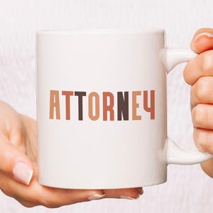 Attorney Gift Ideas, Attorney Mug, Gift for Attorney, Attorney Cup ...