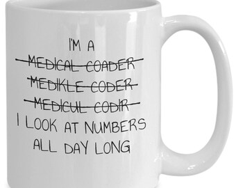 Medical Coding Cup - Etsy