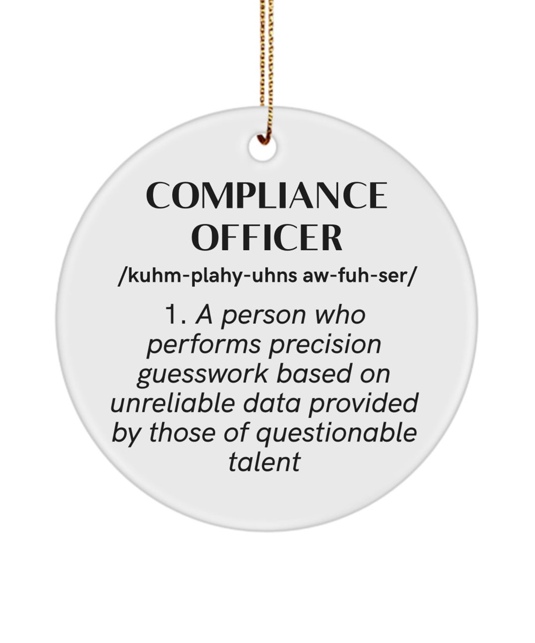 Compliance Officer Definition Coffee Mug Funny Compliance Officer Gift ...