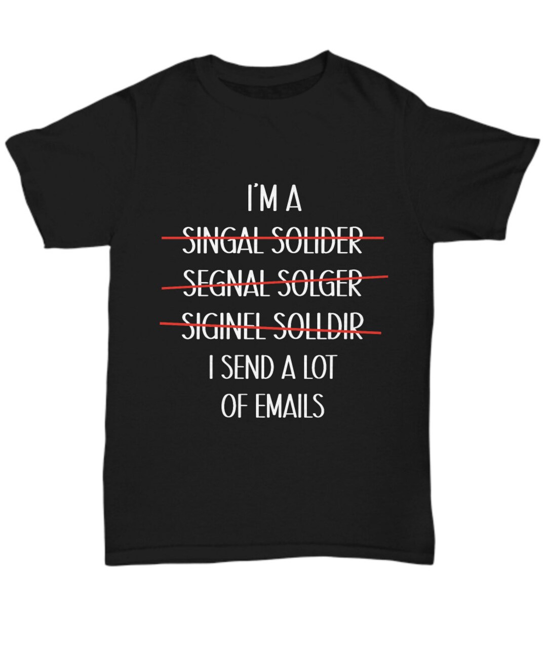 Signals, Signal Soldier, Funny Military Army Humor, Promotion Gift ...