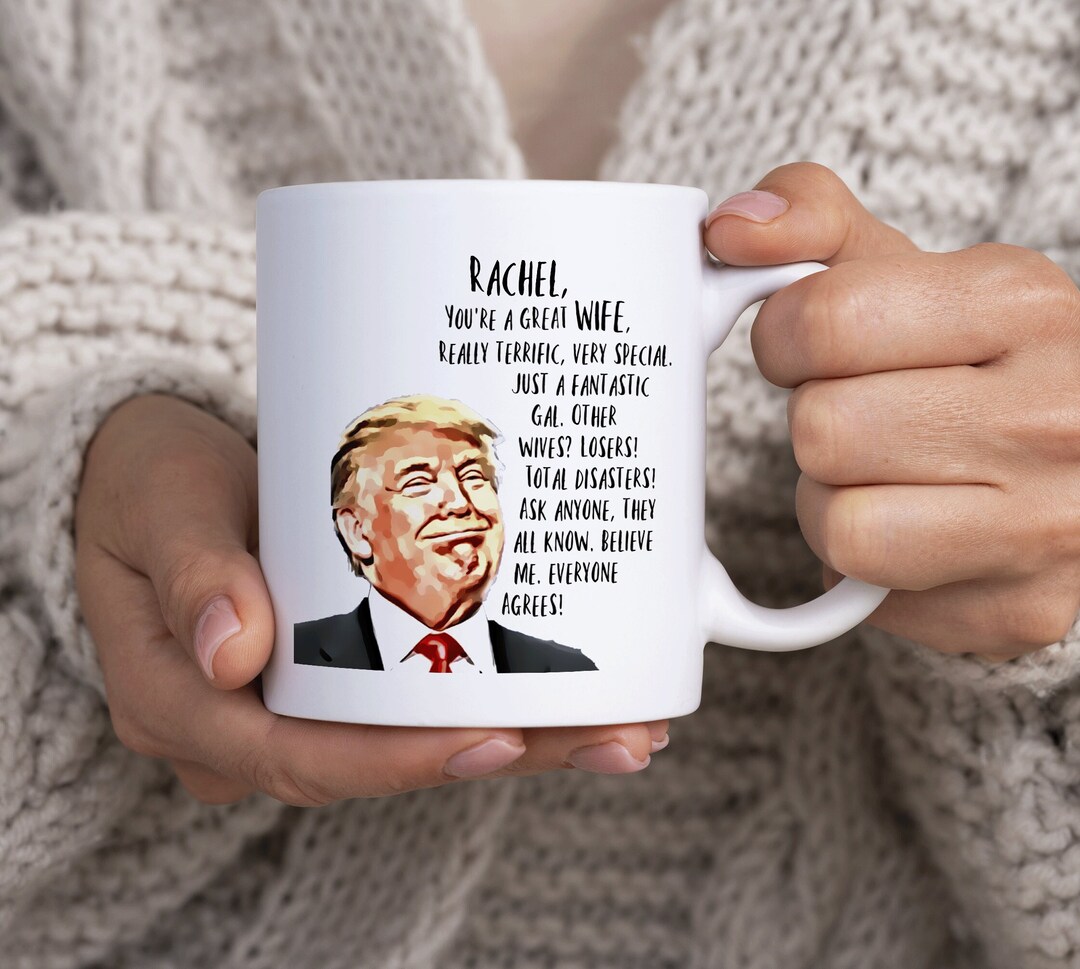 Trump Custom Wife, Personalized Trump, Wife Christmas, Customized Wife ...